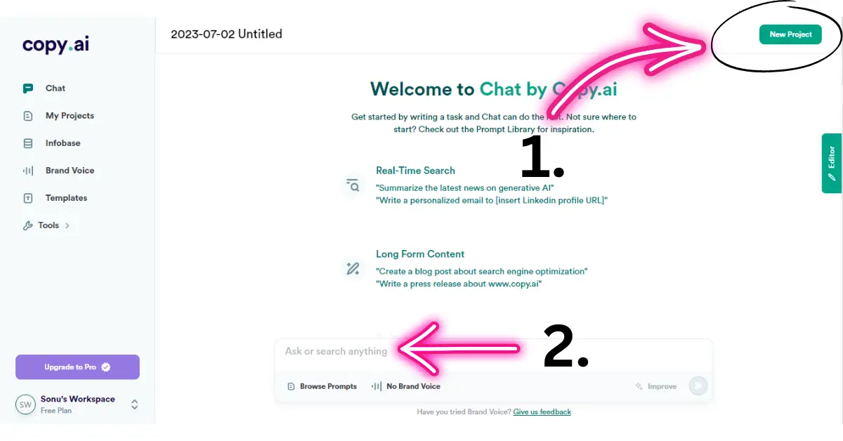 Copy AI: Best AI Content Writer - AI Writer, Text Generator