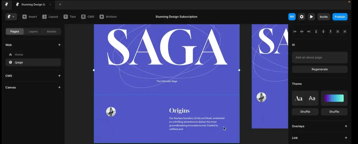 Framer AI: Free Website Builder | How to use, Prompts, Review