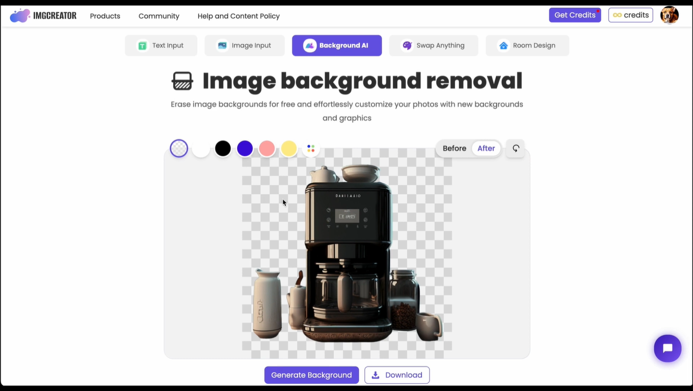 ImgCreator AI By ZMO: Free AI Image Generator (All in one Image Editor)