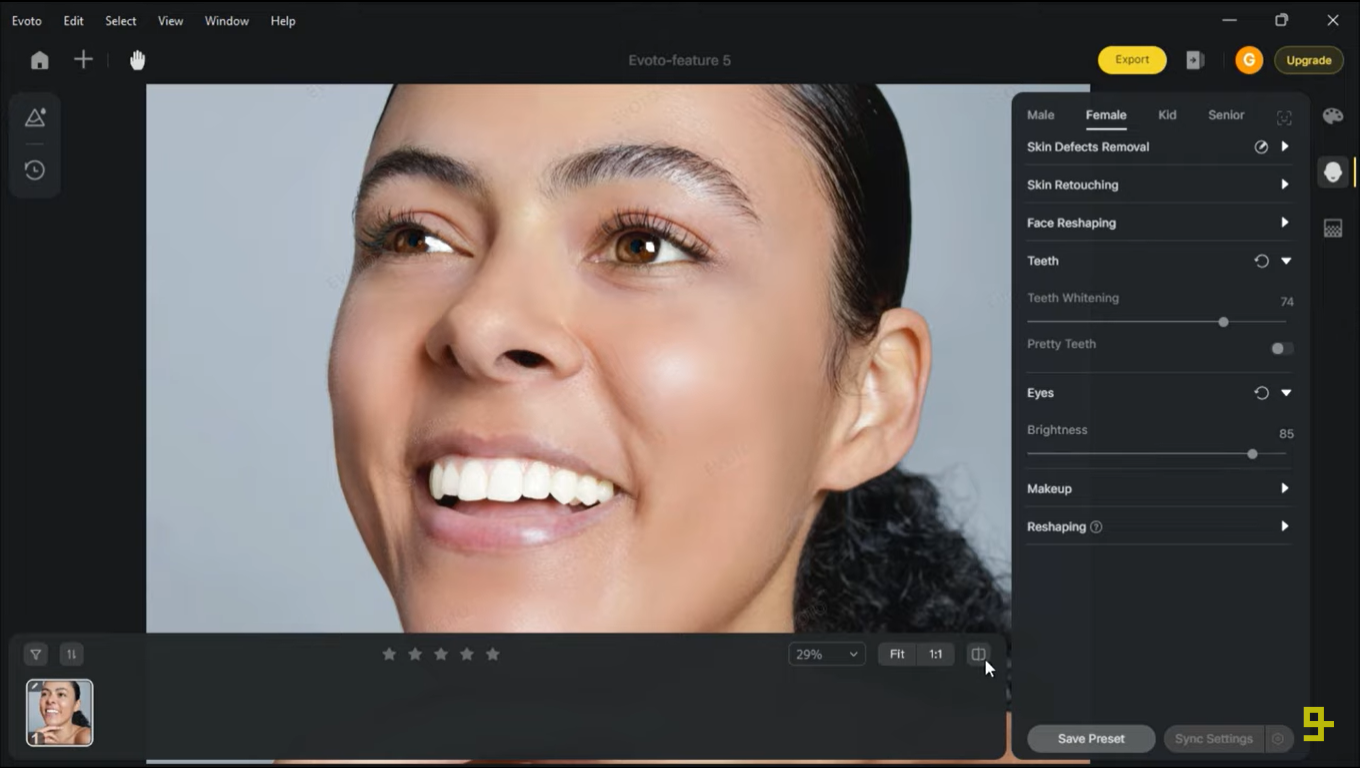 Evoto AI photo editor online Free download (Review)