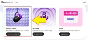 Free Adobe Podcast AI Voice Enhancer Tool (10x High-quality Audio)