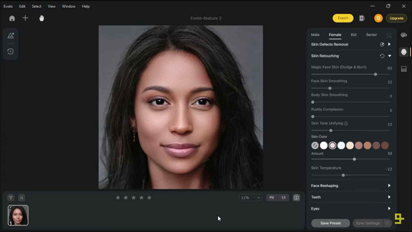 Evoto AI photo editor online Free download (Review)