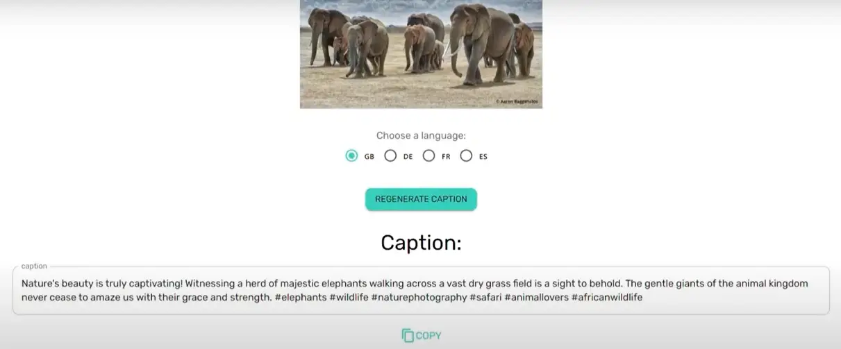 Imagetocaption AI: Image to Caption Generator AI Tool (Free)