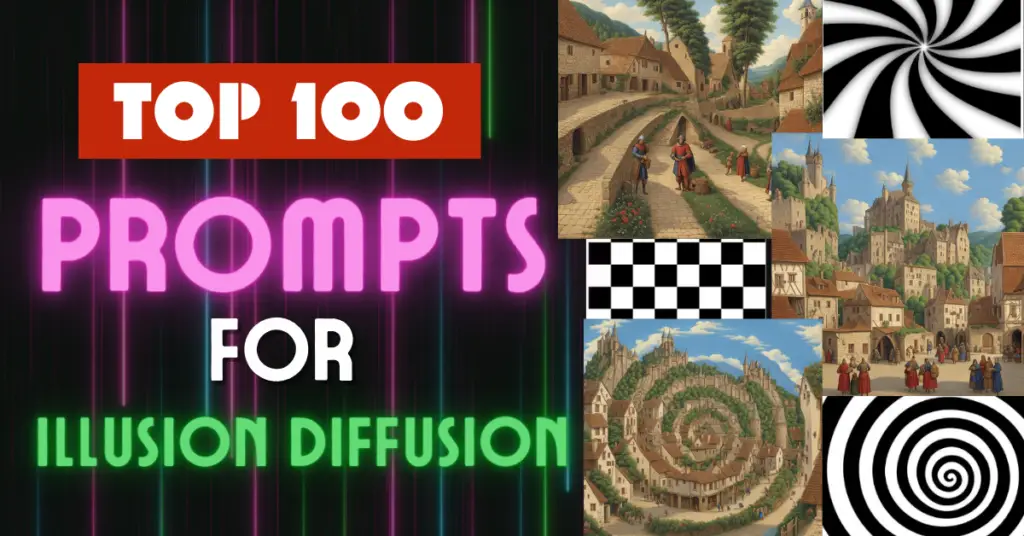 Best 100 IllusionDiffusion AI prompts (Mindblowing Illusions!)
