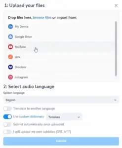 Maestra AI Audio to Text converter, Subtitles, Video Translator