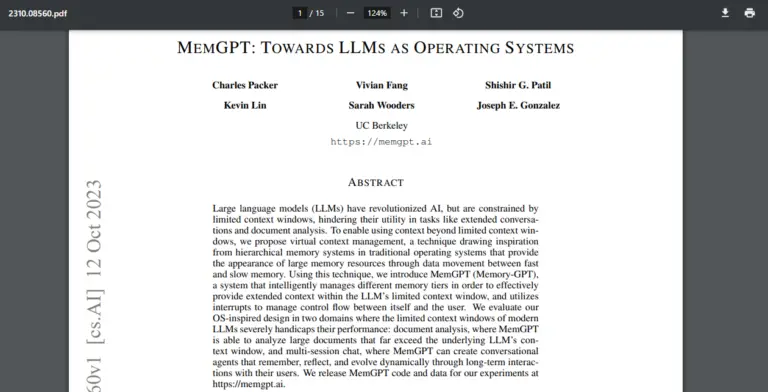 What is MemGPT AI? Installation Tutorial 2024