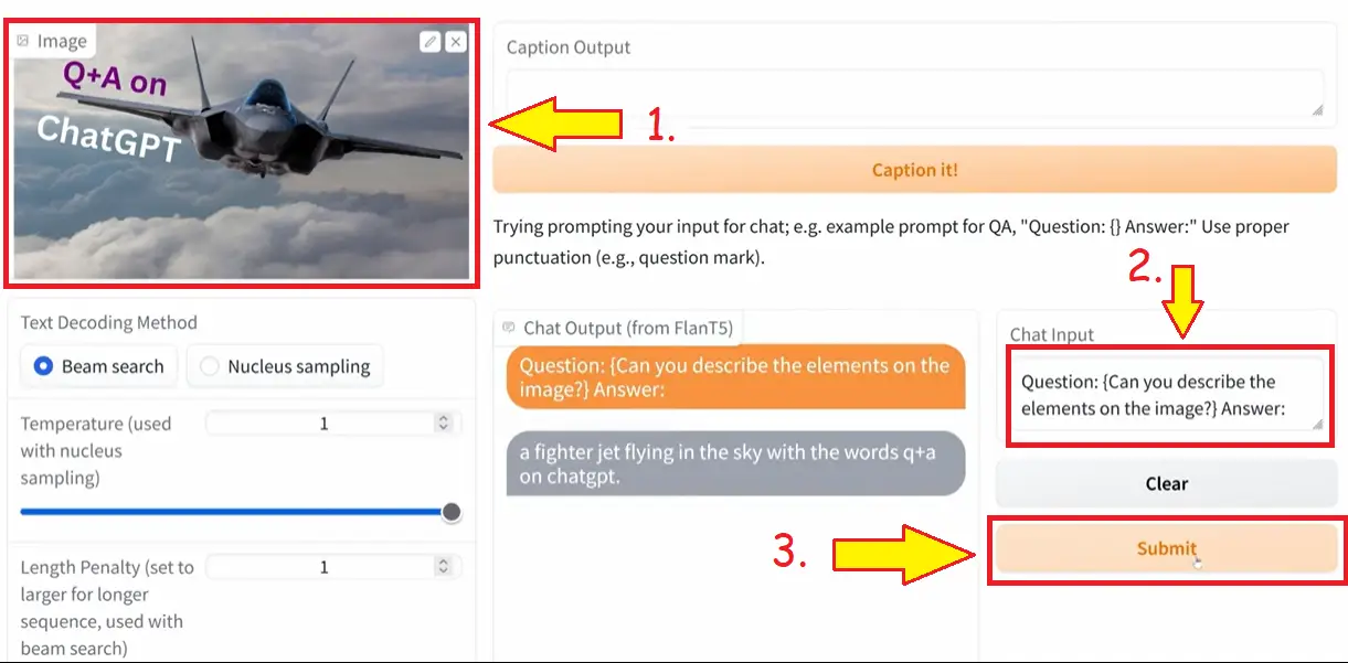 BLIP-2 AI: Image Captioning, Feature Extraction (Online Demo)
