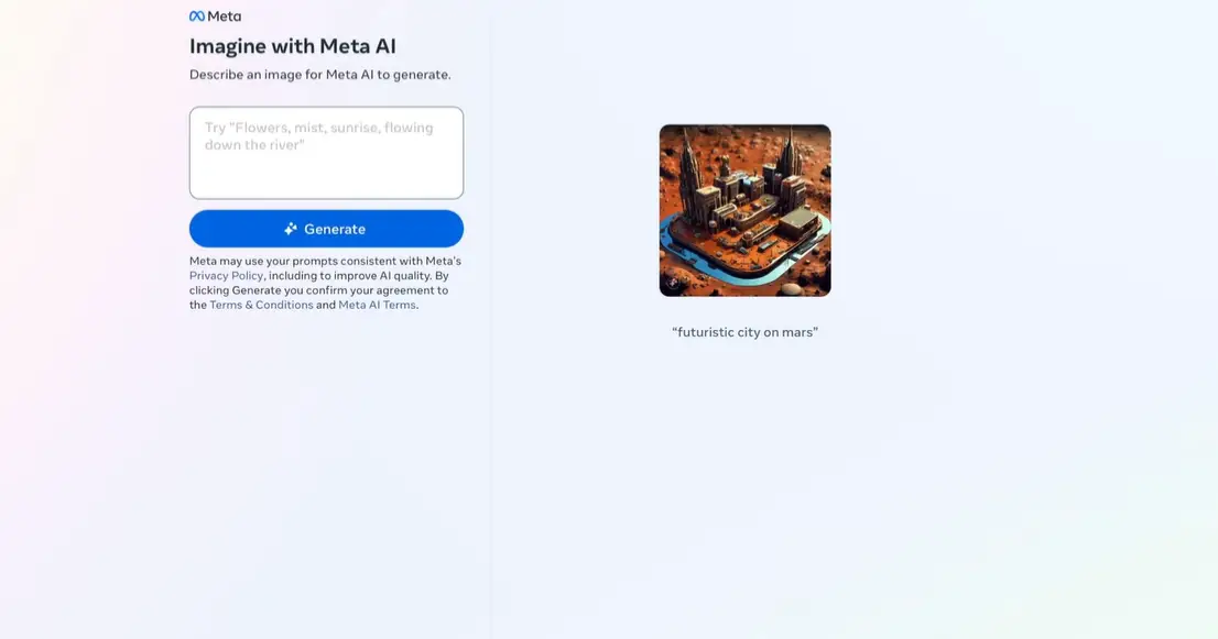 How to use Meta AI Image Generator: Imagine AI?(Free to use)