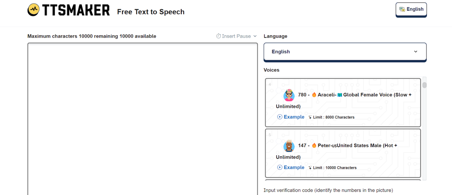 TTSMaker Free Text to Speech Online - DragGAN AI Tool