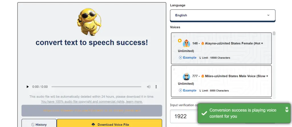 TTSMaker Free Text to Speech Online - DragGAN AI Tool