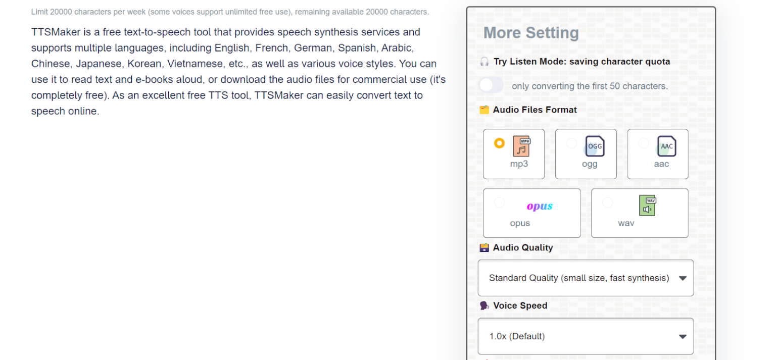 TTSMaker Free Text to Speech Online - DragGAN AI Tool