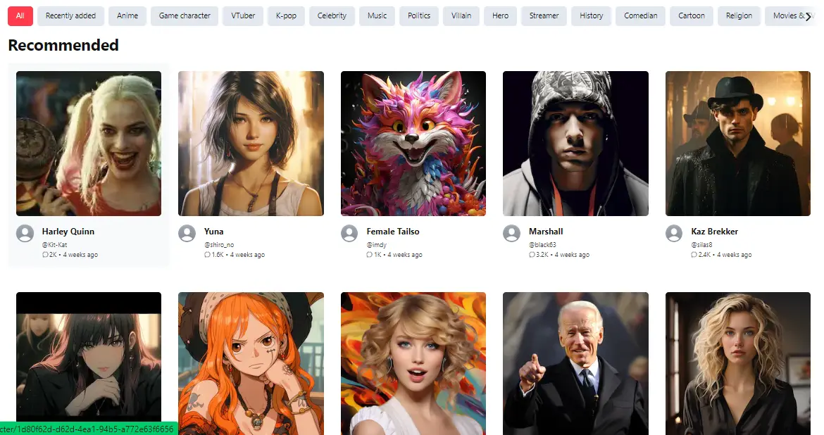 RizzGPT Chat with AI Characters for Free