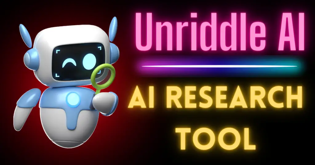 Unriddle AI PDF Tool for Research 2024