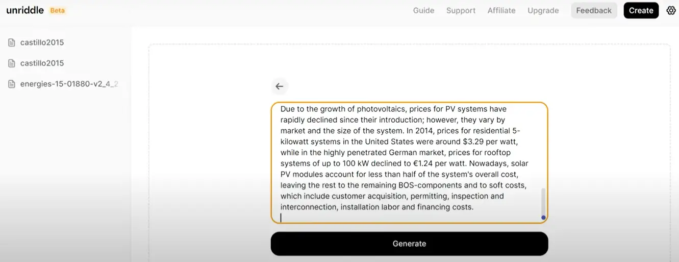 Unriddle AI PDF Tool for Research 2024