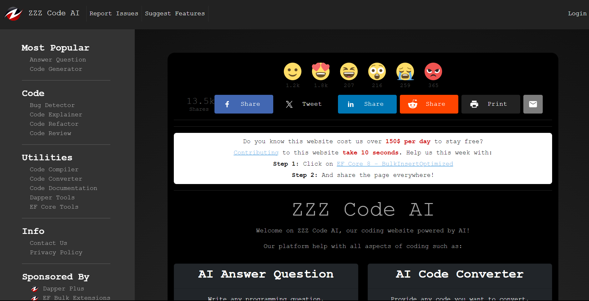 Zzz Code Ai Free Code Generator Bug Detector Github