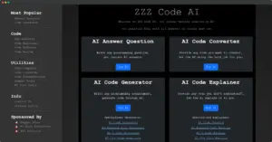 ZZZ Code AI: Free Code Generator, Bug Detector, Github